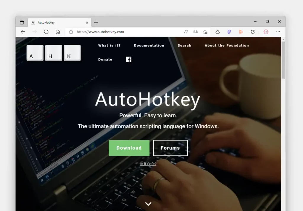AutoHotKey 오토핫키 다운로드 및 설치하기 - EZis