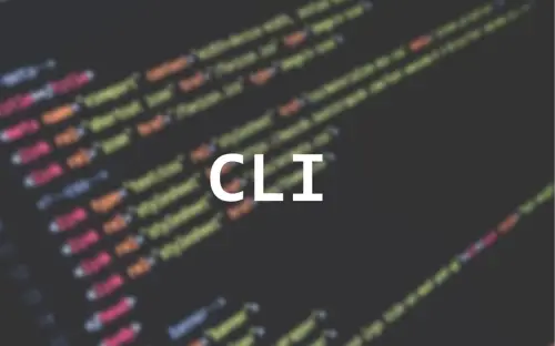 CLI 커맨드 라인 인터페이스 - EZis